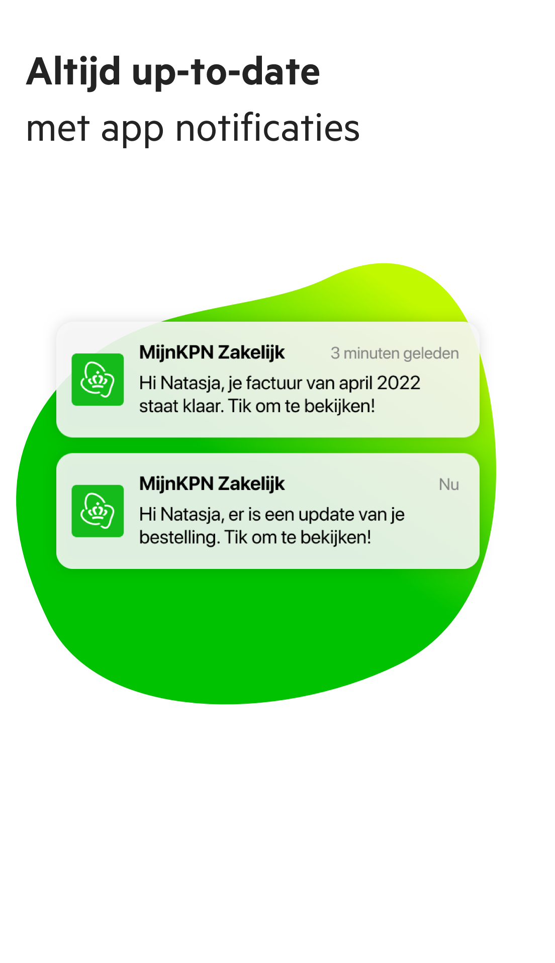 MijnKPN Zakelijk App | KPN Zakelijk