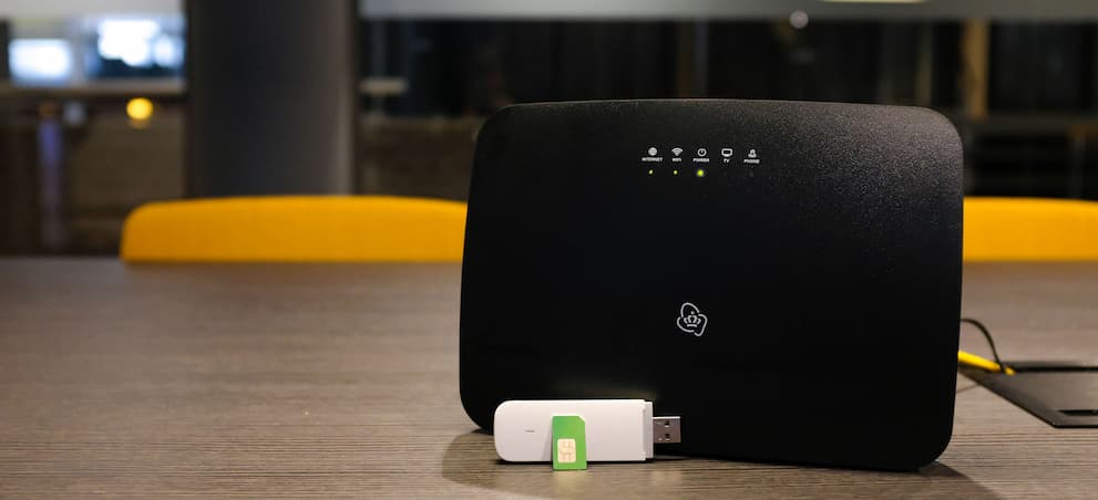Wat is back-up internet met een 4G dongel?